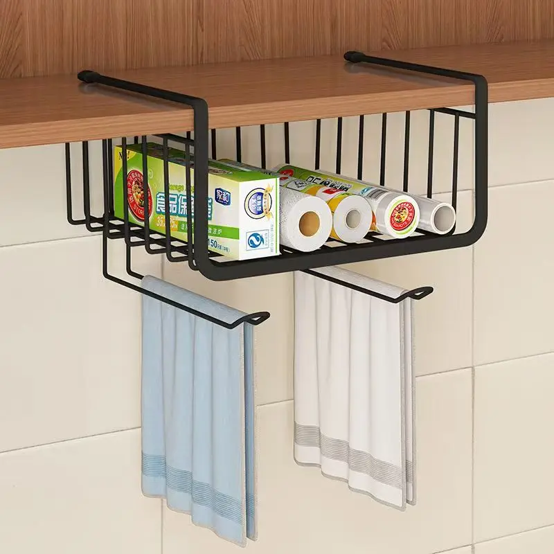 Easy Installation Metal Wire Basket Kitchen Organizer Space-saving ...
