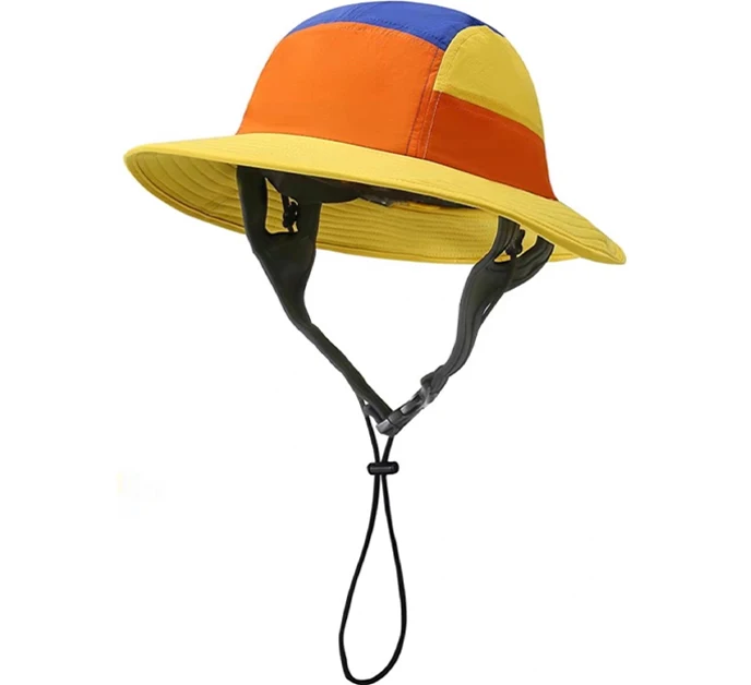 Custom 2024 Summer Beach Waterproof Upf 50+ Printed Nylon Surfing Hats ...
