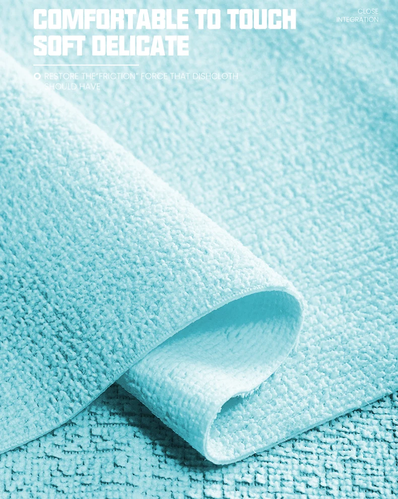 Microfiber Cloth Rag PVA Square Household Cleaning Towels Smooth ...