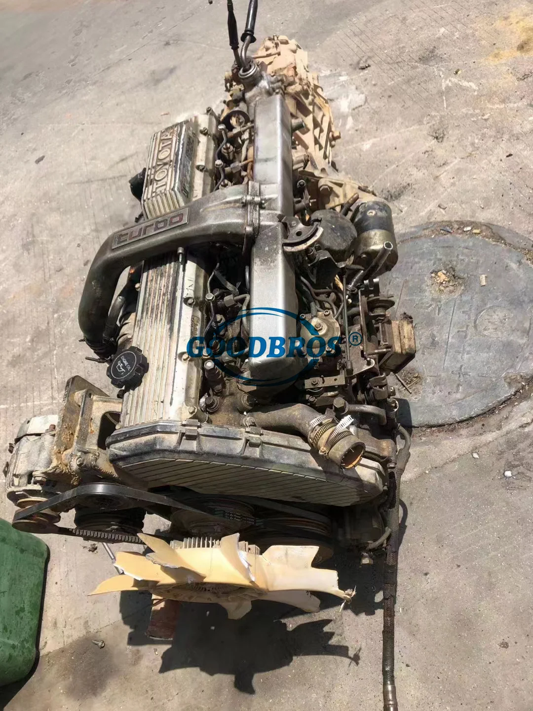 Used Original Japan 1HZ Diesel Engine for Toyota Land Cruiser