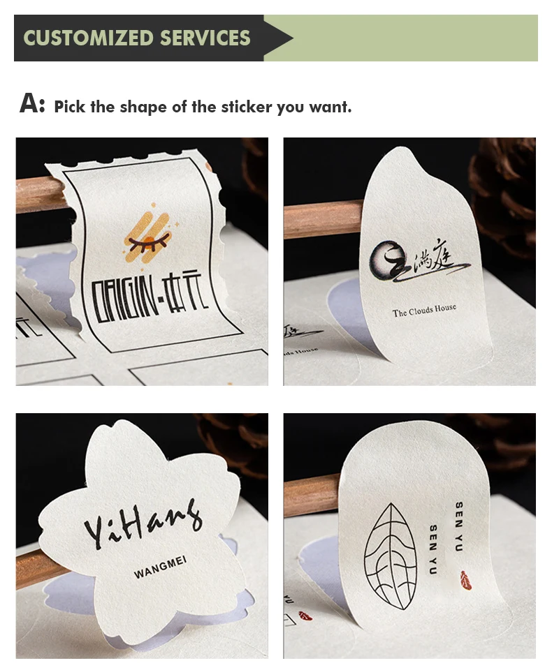 Custom Printed Gold Logo Pressed 3D Label Metal Sticker