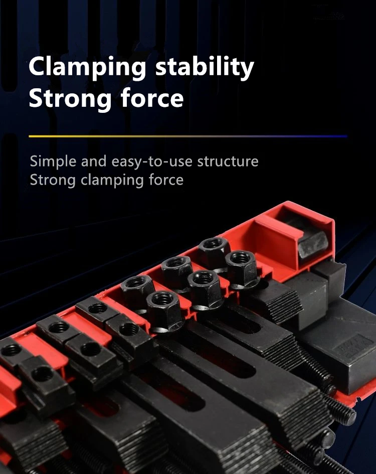 T-slot Stub End Clamp Flange Coupling Step Block Tool Fast Kit for VMC ...