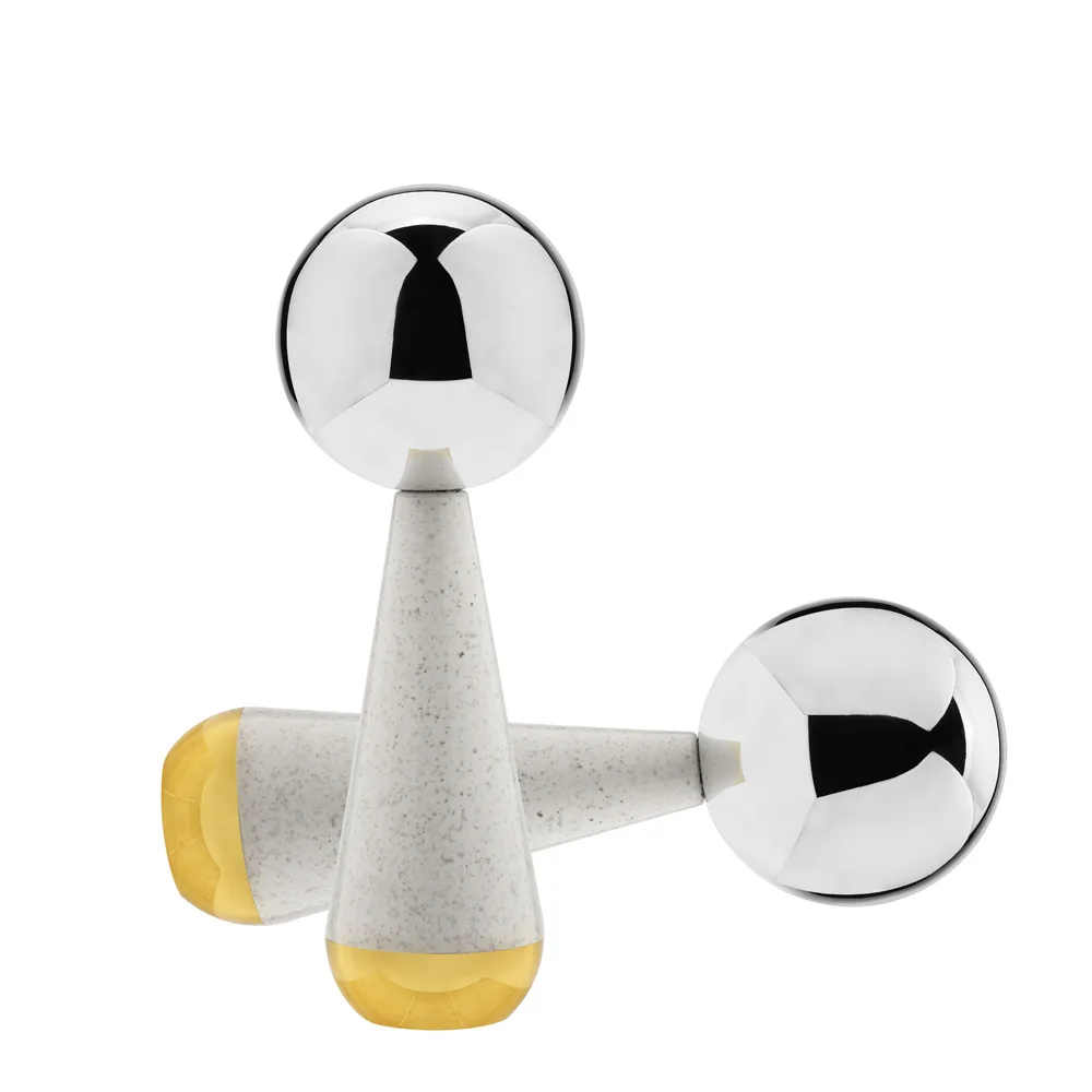 360 Degree Rotating Stainless Steel Ice Globes For Facial Massage Ice ...