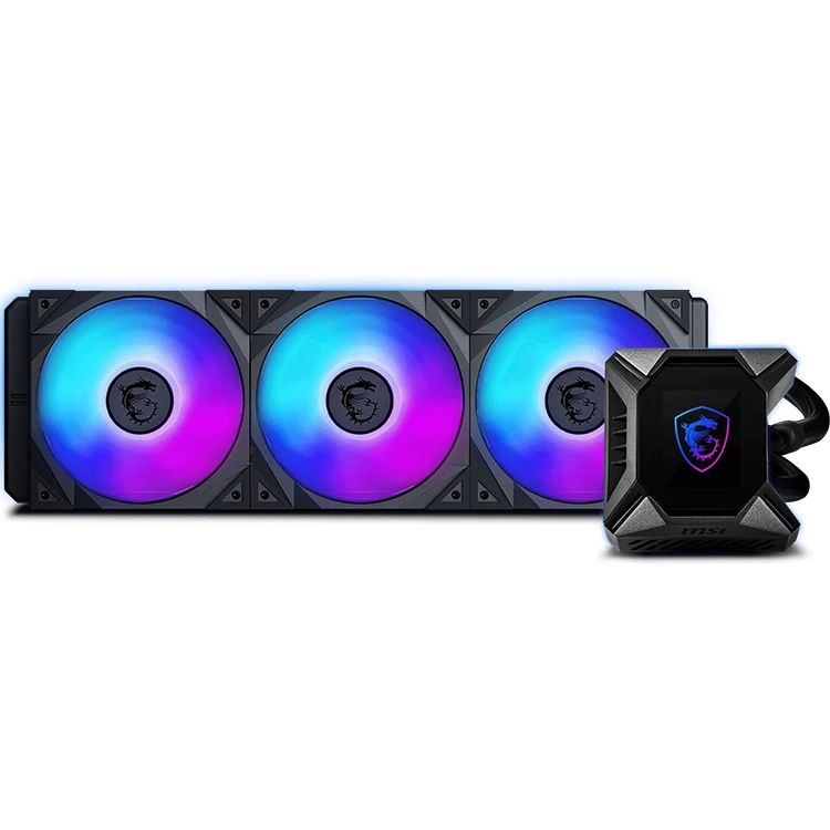 Msi Mpg Coreliquid K360 V2 360毫米所有在一个cpu水冷却器液体冷却与argb颜色支持英特尔12核心i9 ...
