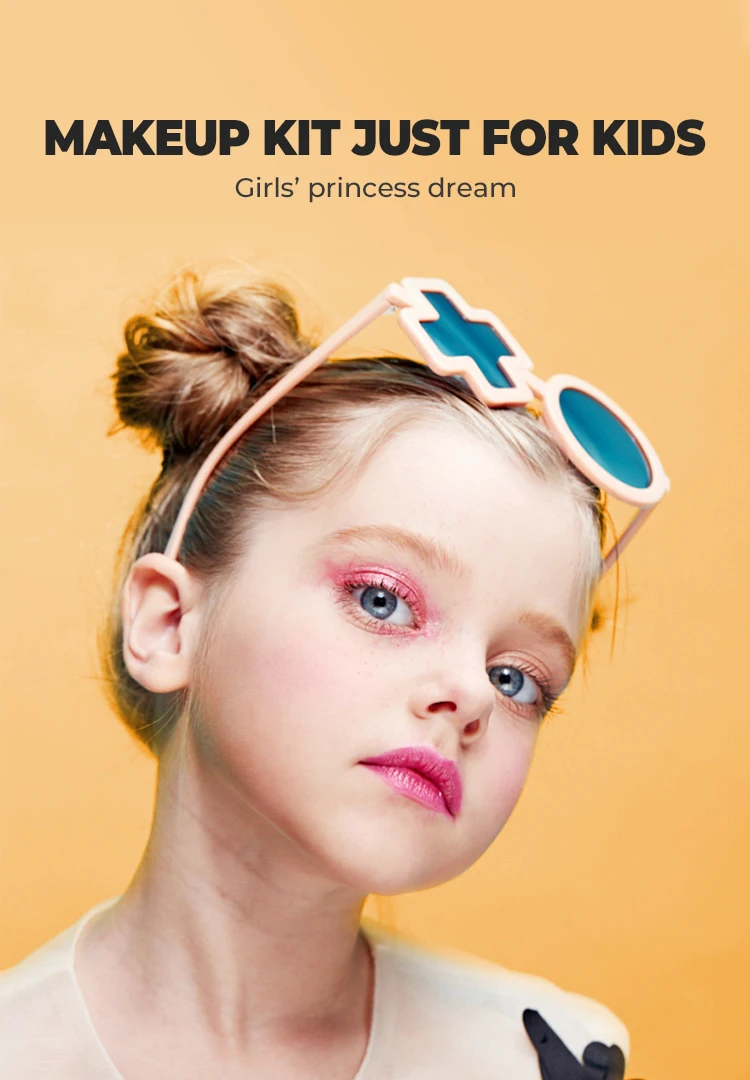 Kids Makeup Set - Real Girls Cosmetics Toy Kit for Kids
