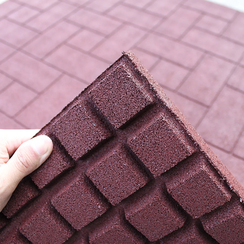 Non-Toxic EPDM SBR Garden Park Pathway Sports Gym Rubber Mats Floor ...