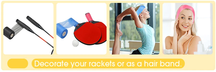 OEM Pre Wrap for Hair Soccer - Black Athletic Prewrap Tape