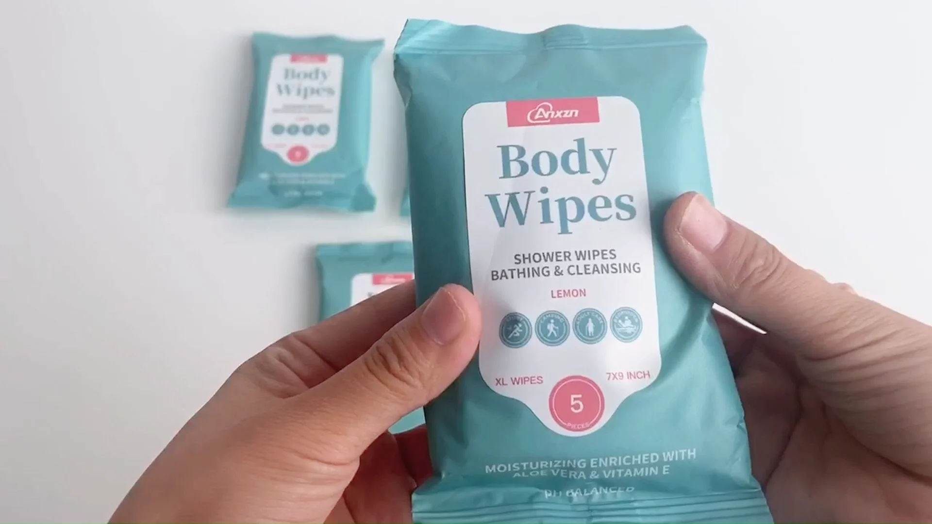 Customization Flushable Body Wipes -xl Bath Wipes For Adults No Rinse ...