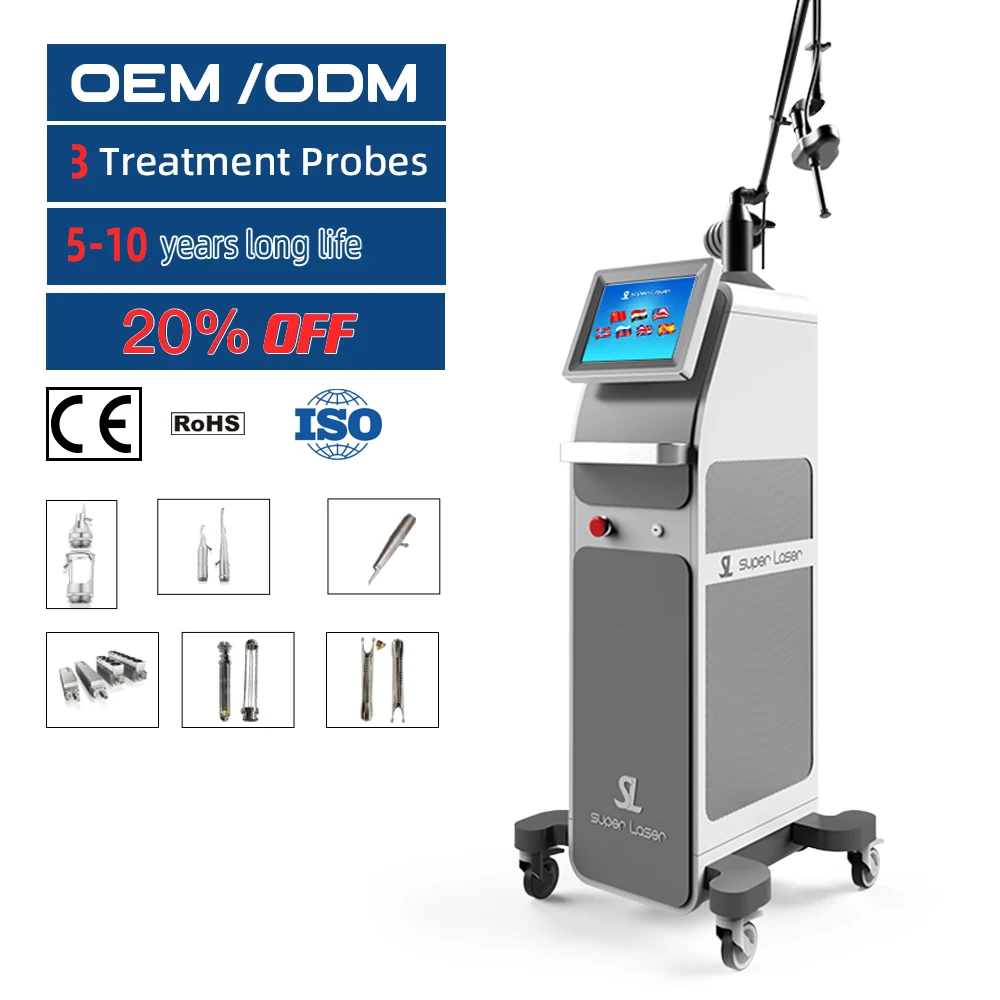 Superlaser Multifunction Beauty Machine Fractional Co2 Laser Skin ...