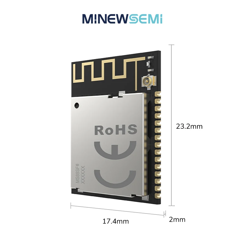 Minewsemi PA LNA nRF52840 Soc Modules Cost-effective BLE 5.4 +20dbm PA ...