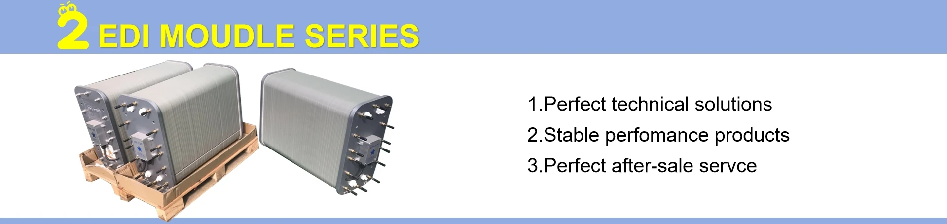EDI Module Electrodeionization Dialysis Water Treatment System ...