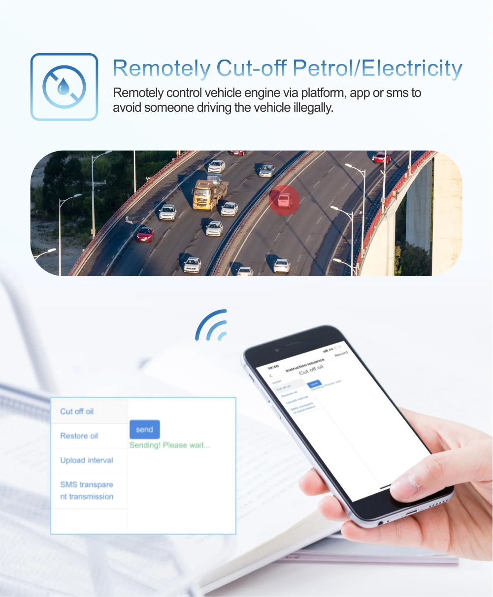 Car Tracker with Android Ios App - Real Time GPS Tracking