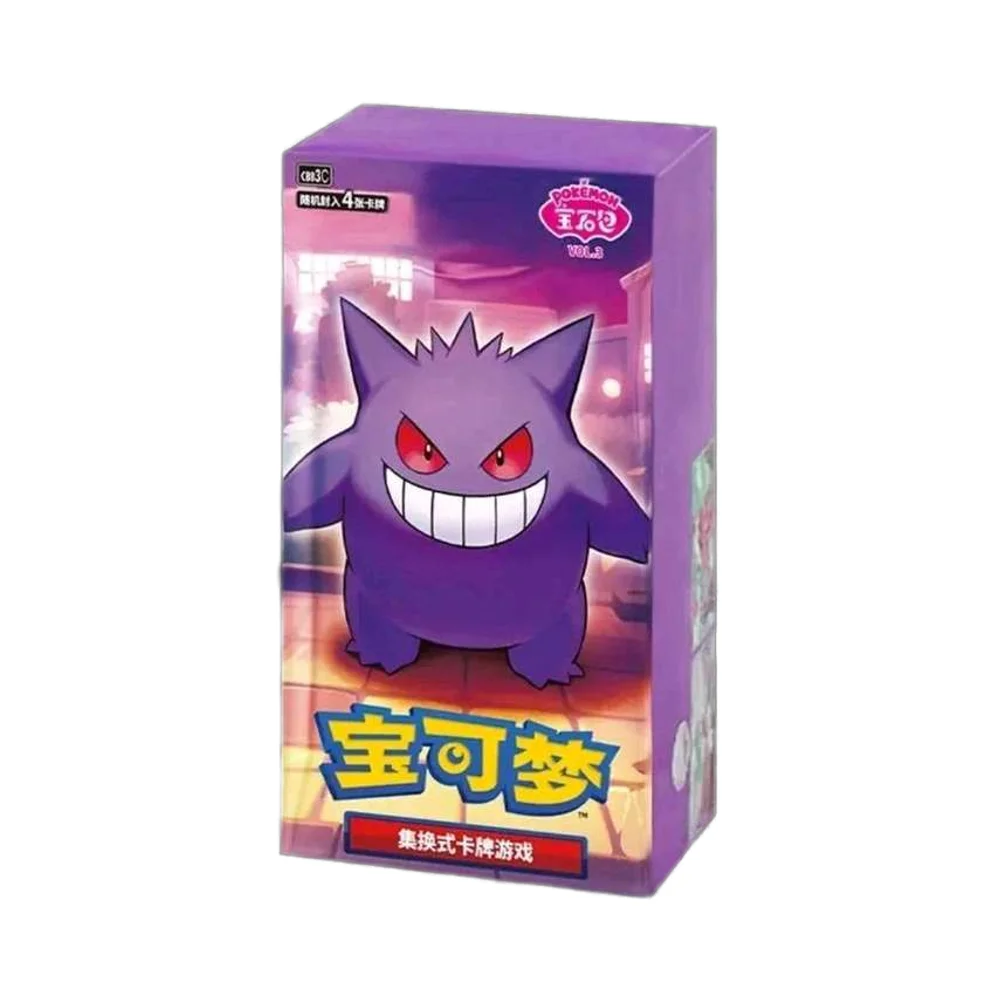 BANDAI Pokemoned Simplified Chinese TCG Trading Card Game Square ...