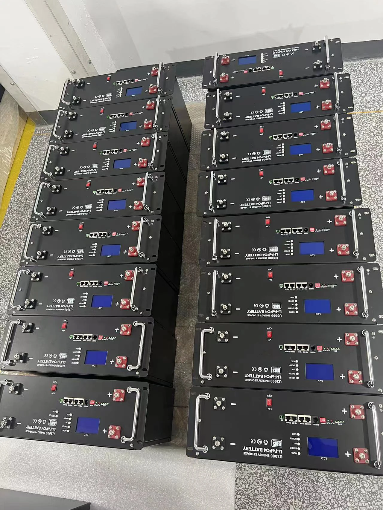 LVFU 51.2V Lithium Ion Battery - 200ah for Solar Storage