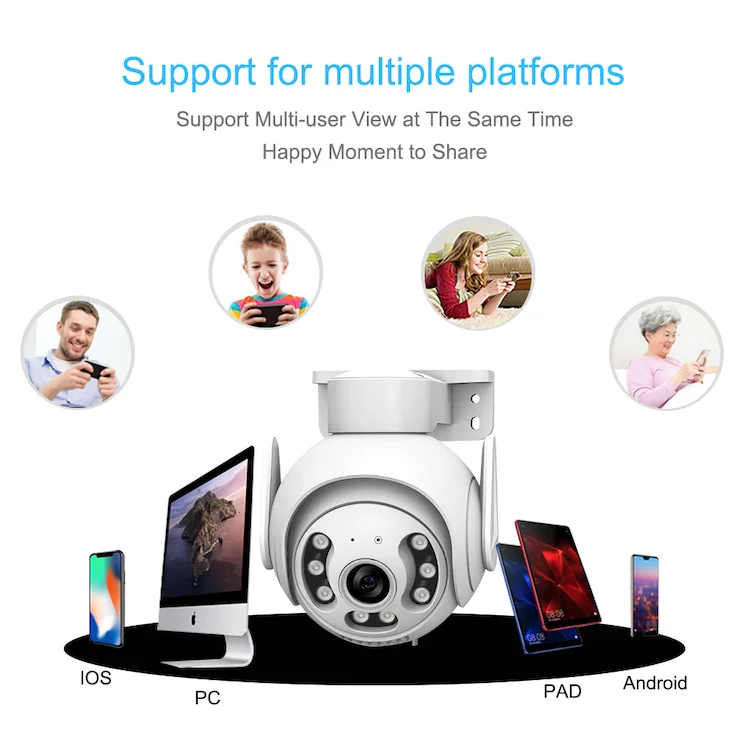 2024 New Smart Intelligent Tracking V380pro Security HD Surveillance ...