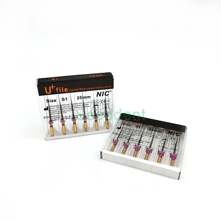 Nic Niti Dental U +files Dental Root Canal Instrument Endo Files - Buy ...