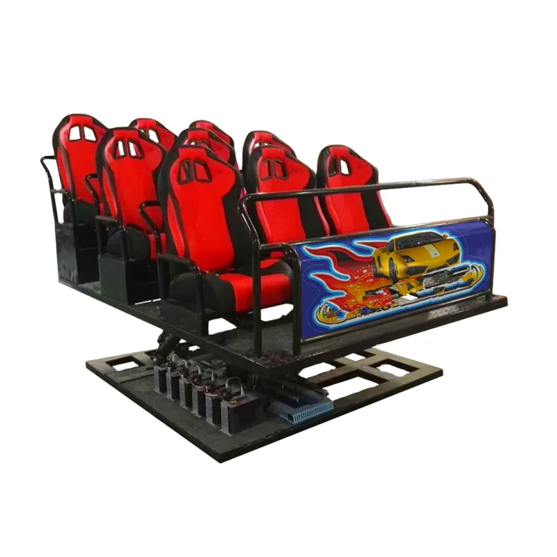 5d 7d 9d 12d Indoor 9 Seats Vr Dynamic Cinema Simulator Roller Coaster ...