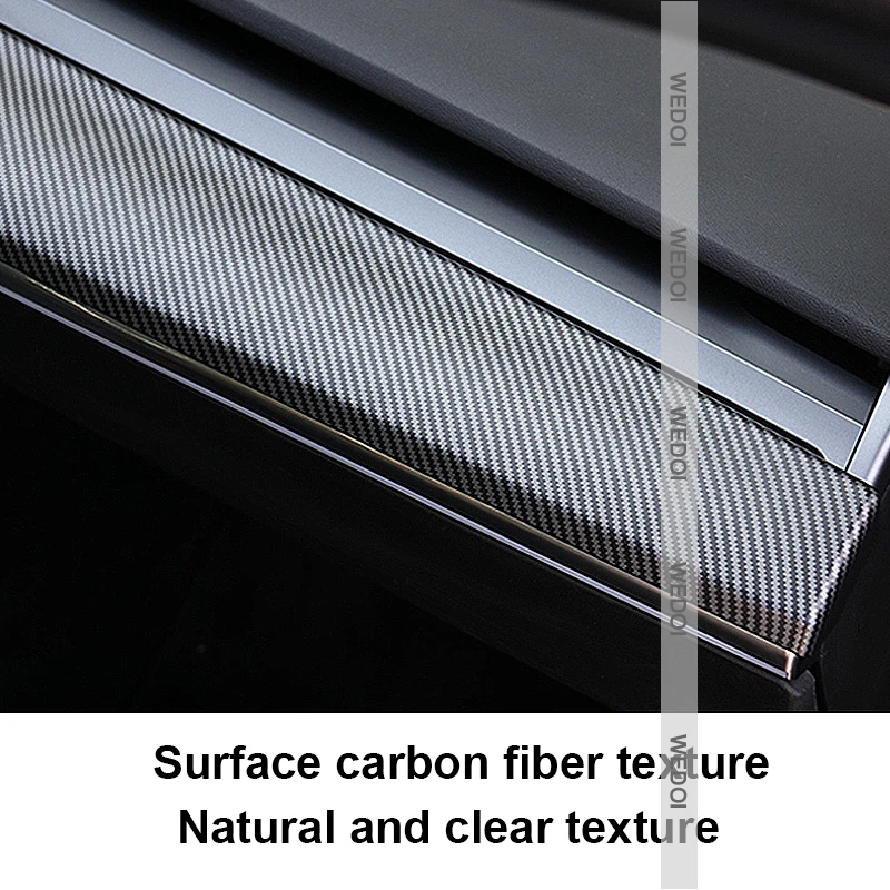 New Dashboard Cover Wrap For Tesla Model 3 Model Y Dash Cover Wrap Cap ...