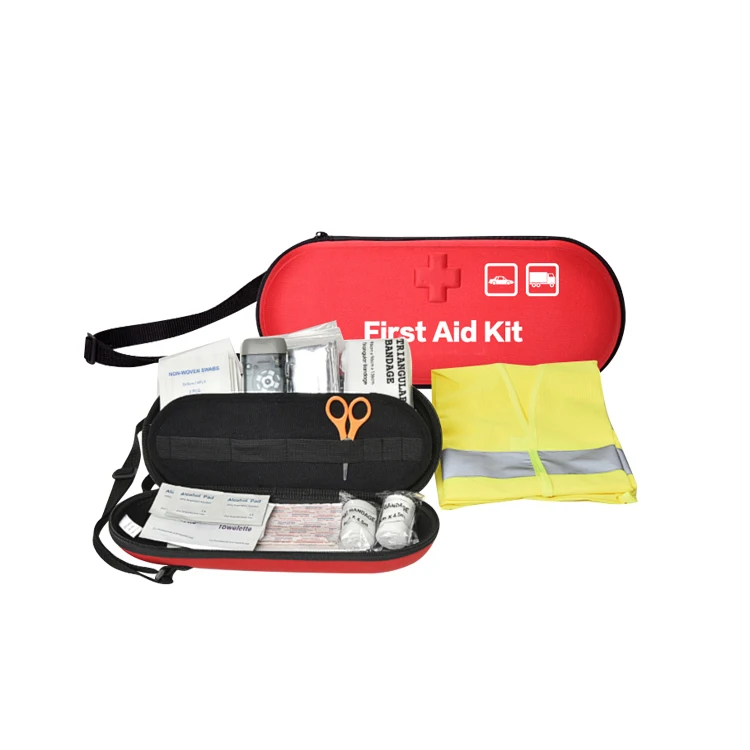 Portable Safety Auto Car Roadside Emergency Kit Road Trip Survival Kit ...