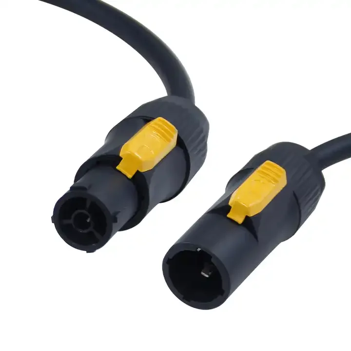 250V Powercon True1 Male To Female Waterproof Powercon Plug Cable 20A ...