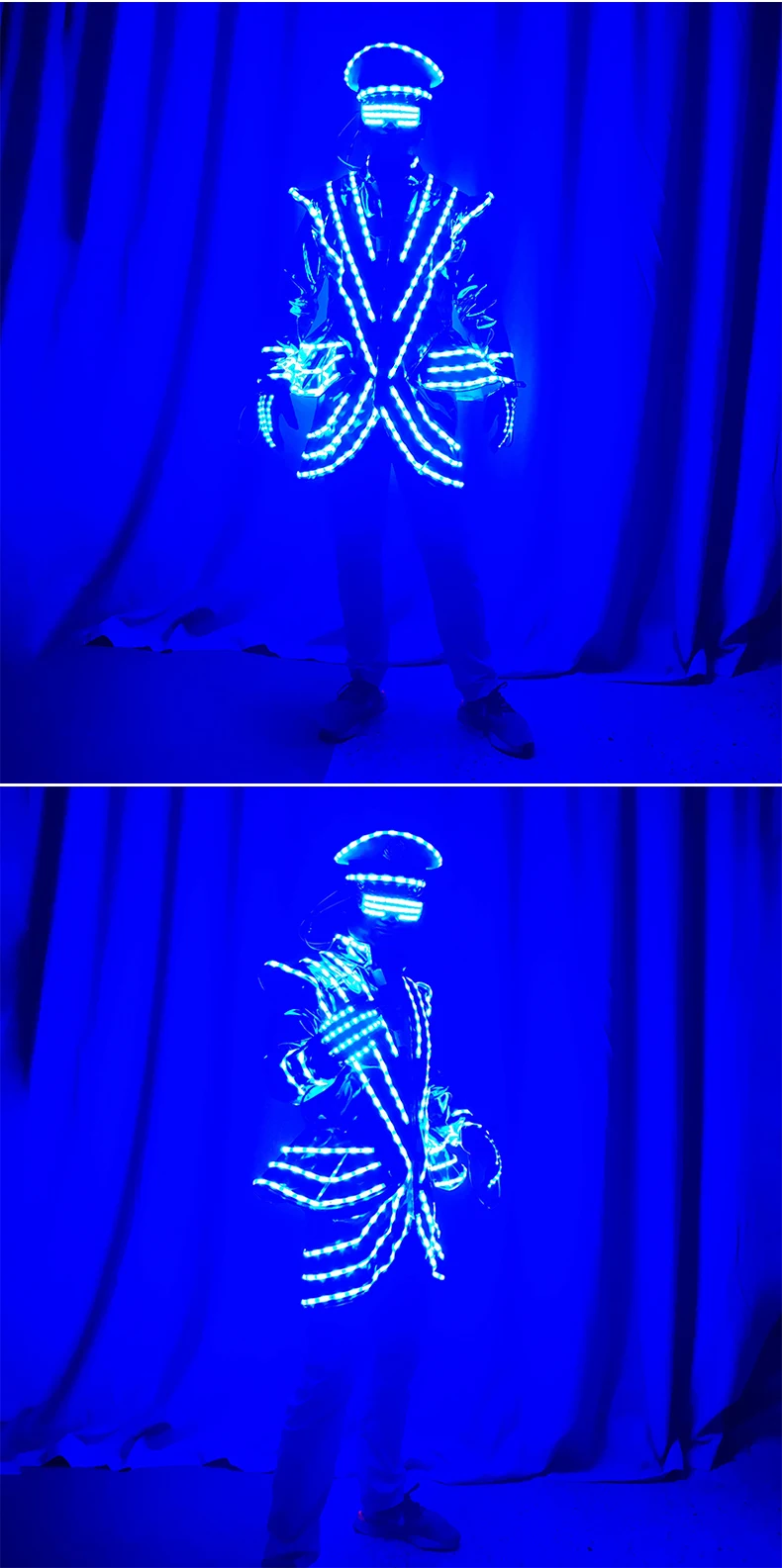Bar Led Luminous Flash Suit,Nightclub Vip Wine Luminous Suit,Online Red ...