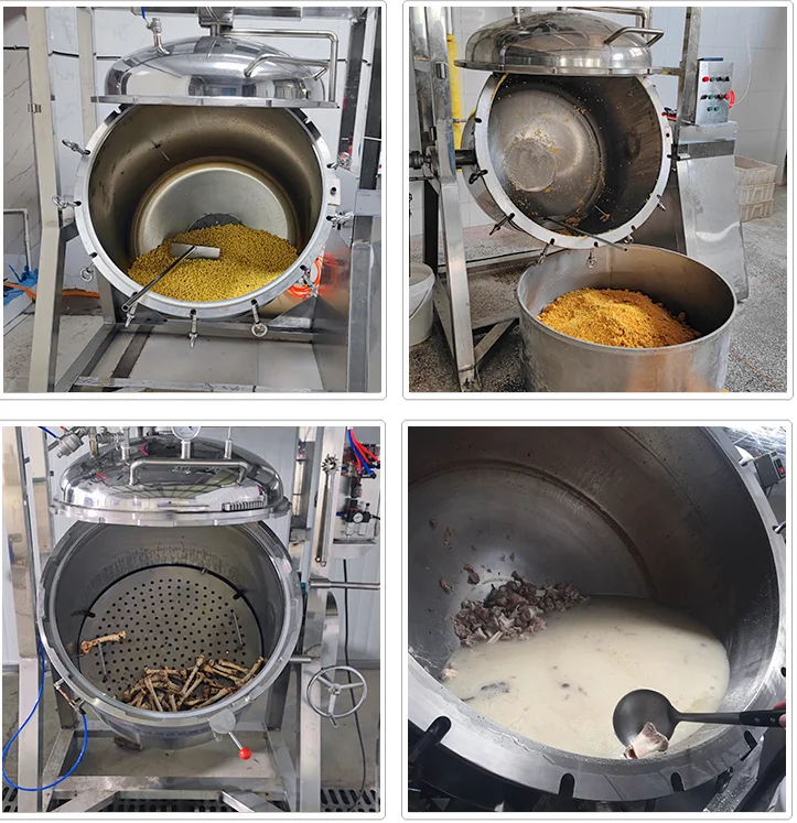 Xinlongjia Tilting Soup Boiling Cooking Jacketed Kettle/industrial 100 ...