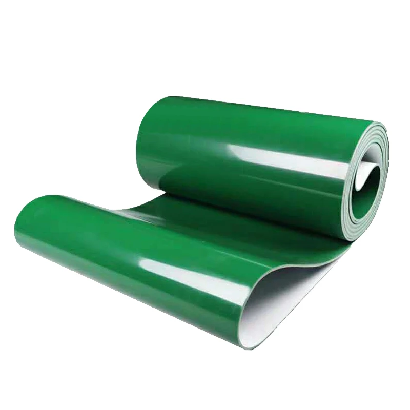 Miuki Pvc Green Conveyor Belt Assembly Line Workbench Flat Belt ...