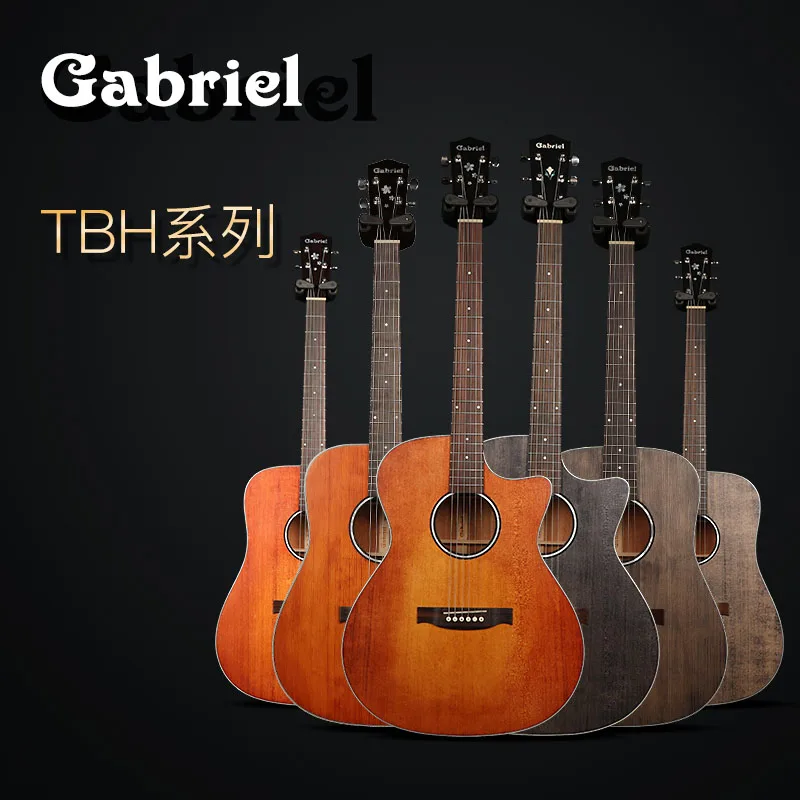 Gabriel Wholesaler Manufactured Gr-tbh Red Color Acoustic Guitar 41 Inch / 38 Inch Guitar - Buy ...