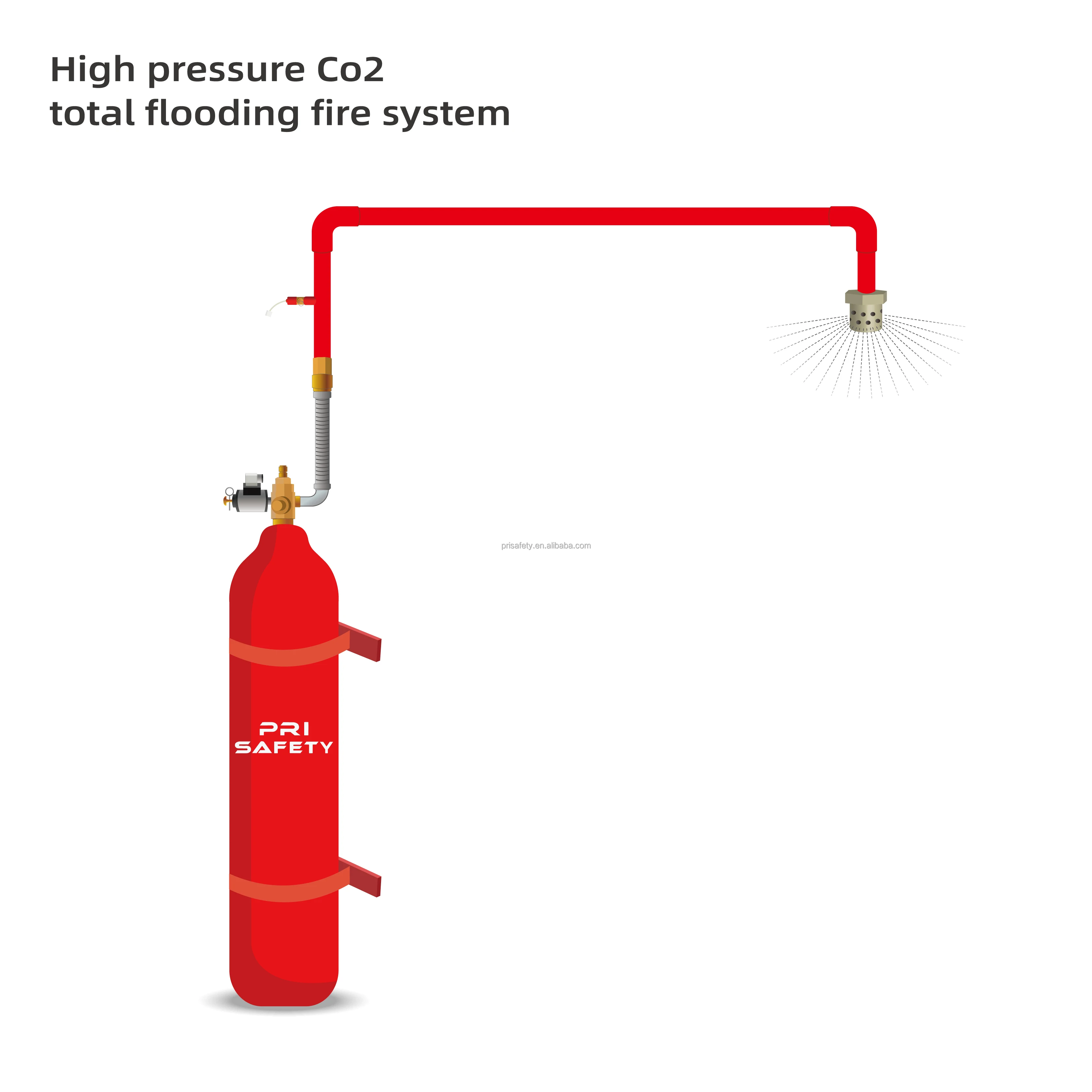 CO2 Total Flooding Fire System - Efficient Fire Suppression