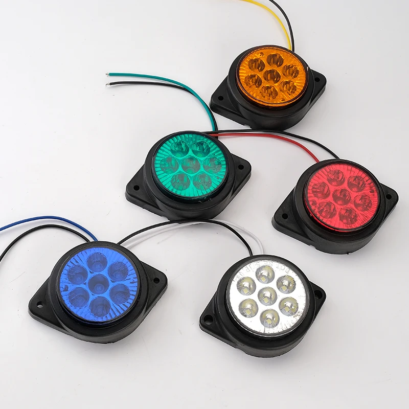 Factory Customization 12v-24v 1.4w Round Shape Heavy Duty Scan Tool Led ...