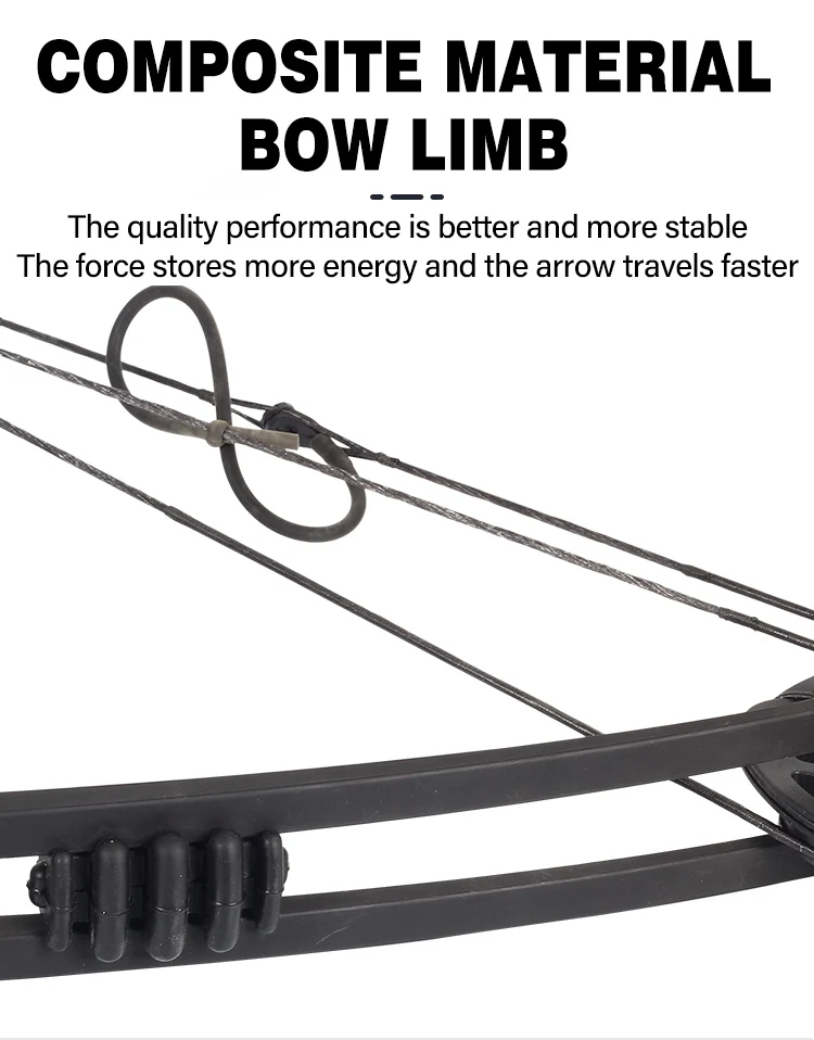 Adjustable SPG Compound Bow for Bow Hunting Archery - 30-60 lbs
