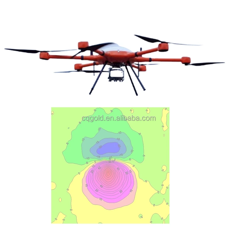 Aeromagnetic Survey Drone for Mineral Exploration - Gold