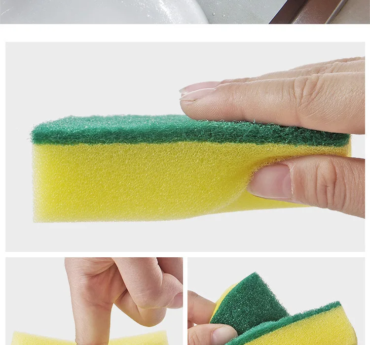 Ds1611 Kitchen Cleaning Sponges Eco Non-scratch Dish Scrub Sponges ...