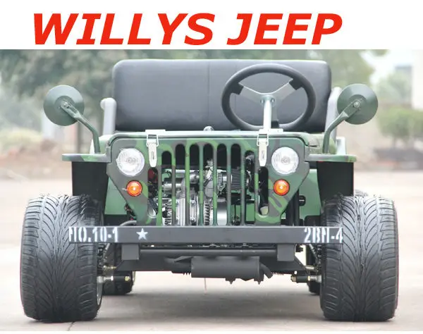Mini Jeep with CE - Gas/diesel Fuel - 110CC Displacement