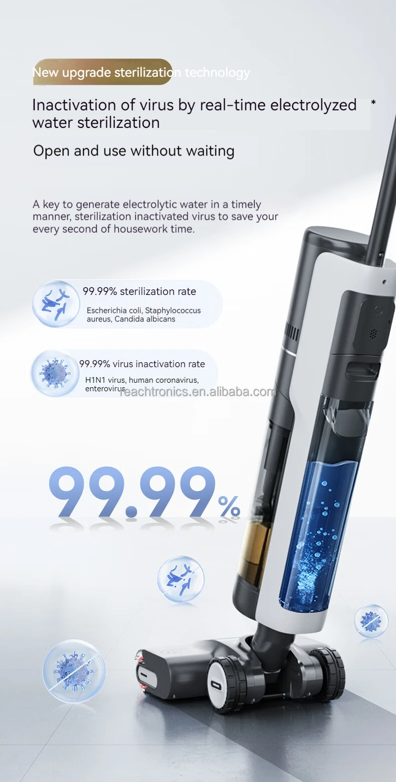 Dreame H30 - All-in-One Floor Scrubber with Dual Functionality