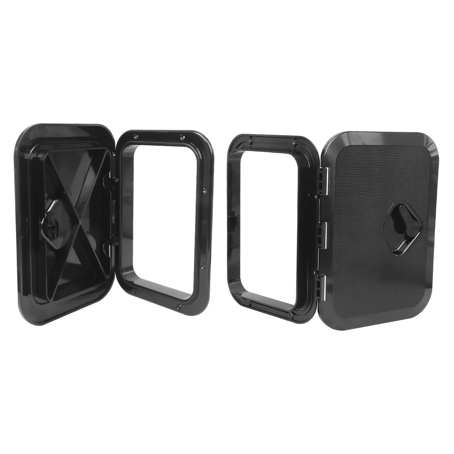 Marine Hatch Cover and Lid with Locking Slam Latch Handle White ...