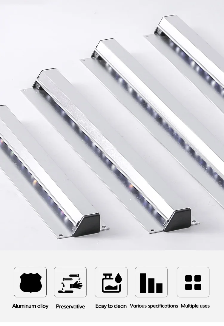 60cm Wall Mounted Slide Bill Check Rack 15-150cm Aluminum Food Bill ...