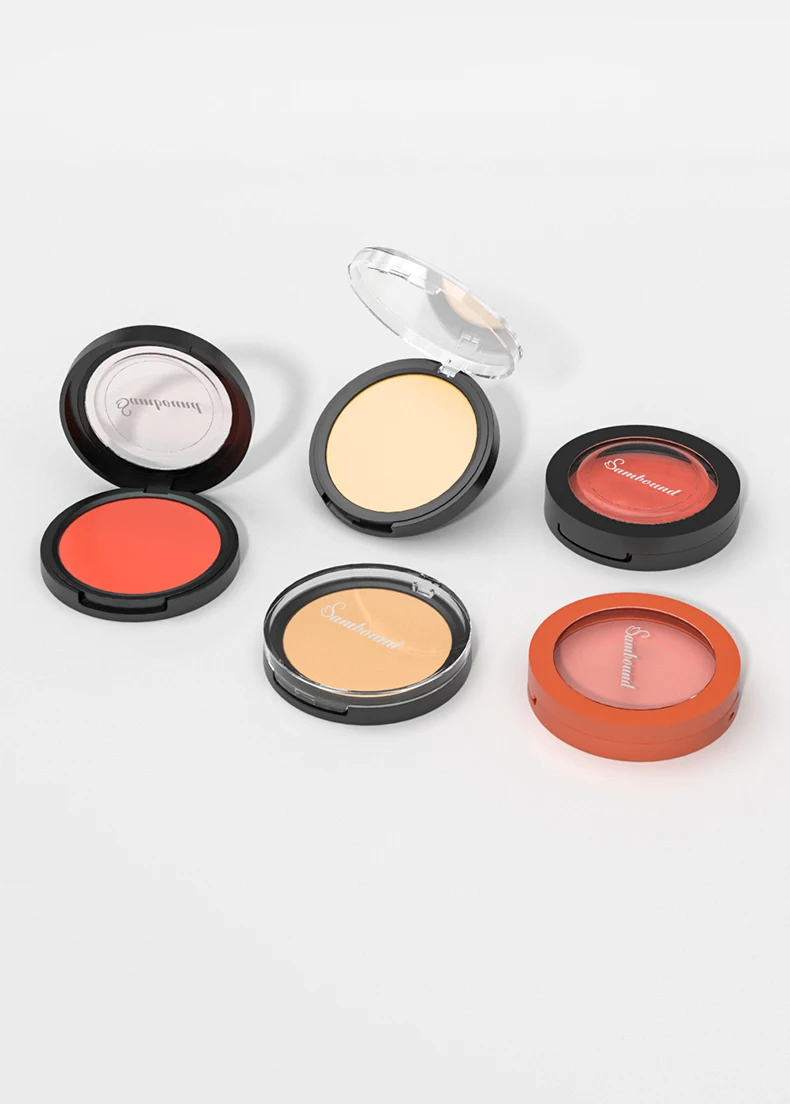 Factory Price Plastic Makeup Container Empty Blush Compact - Buy Blush ...