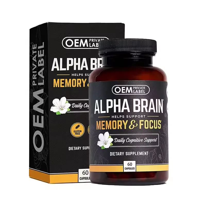 High Quality Nootropic Brain Capsules Supplement Focus Concentration ...