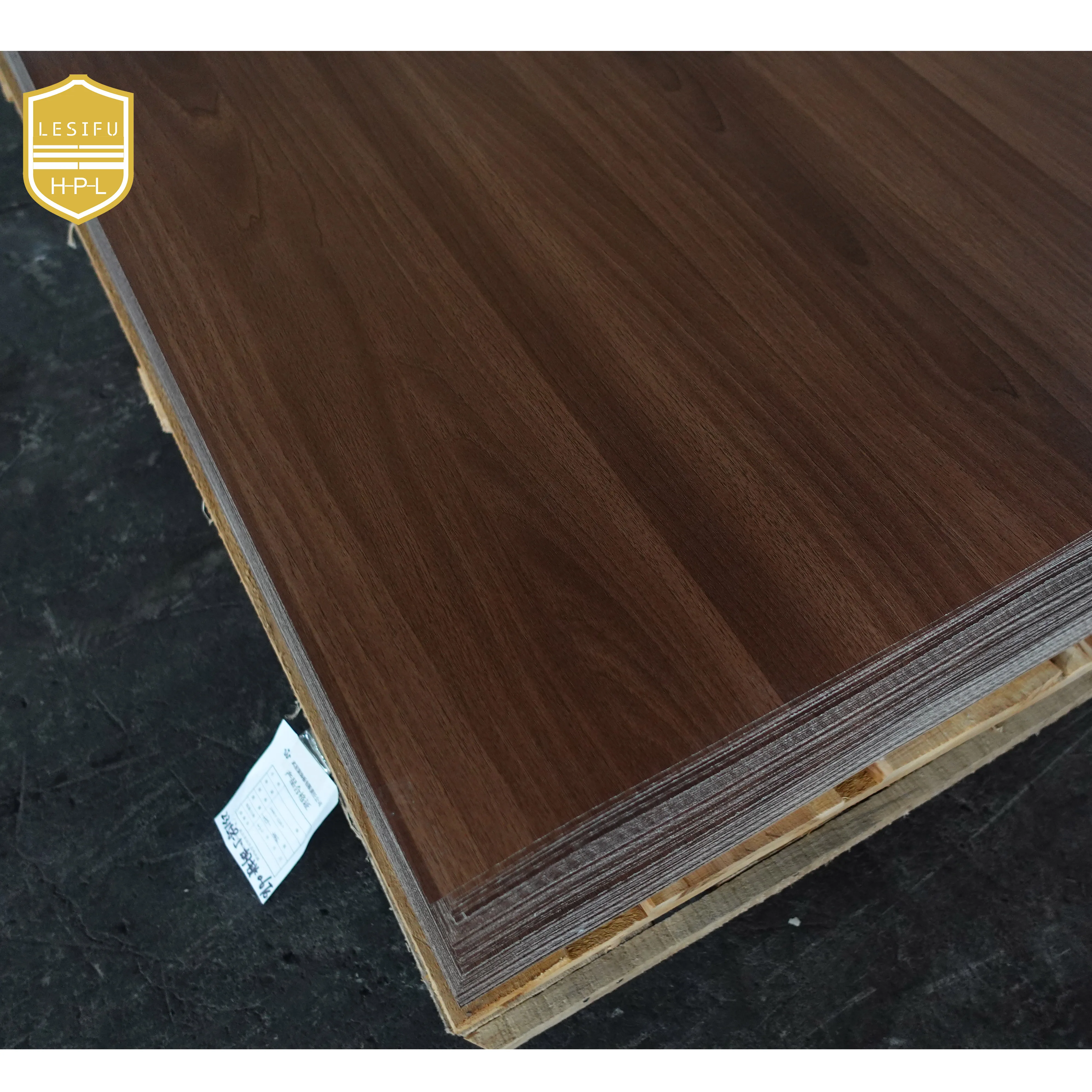 LESIFU HPL Kitchen Surface Decorative Laminate Sheets Wood-Style HPL ...