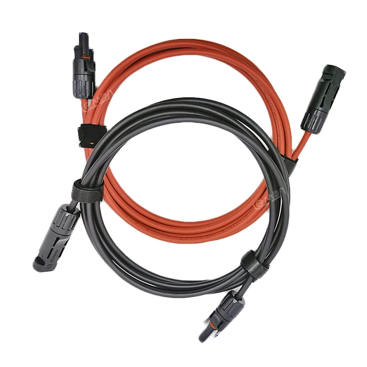 4mm 6mm Dc Solar Cable Connector Male And Female Solar Panel Cables For ...