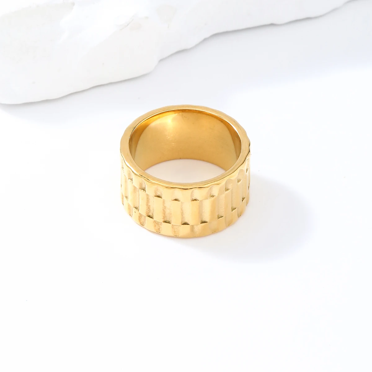 Ruigang Customized Stainless Steel 18k Gold Pvd Plated Watch Band ...