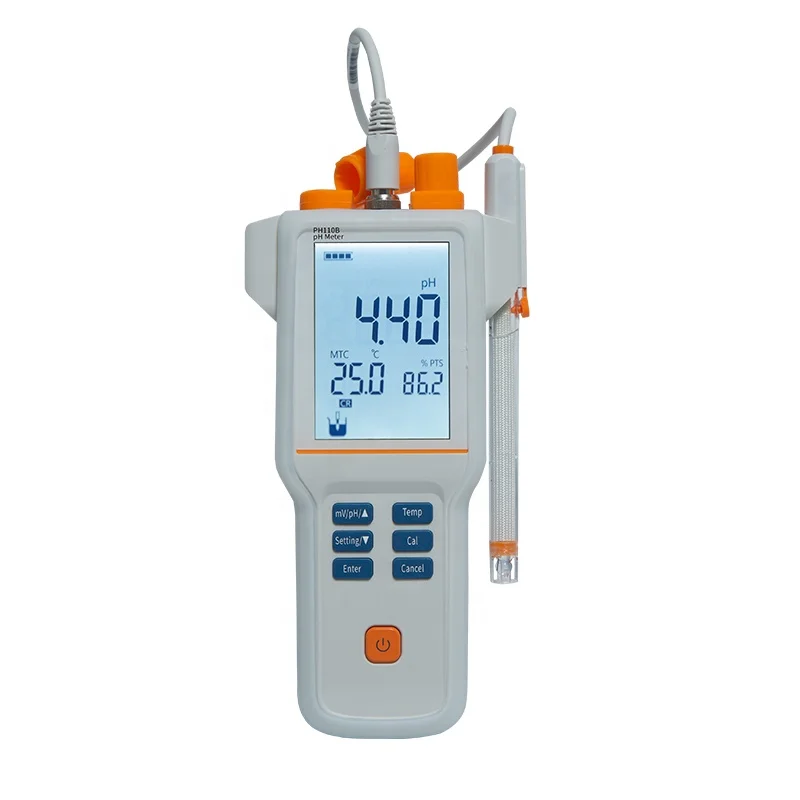 Ph110b Digital Ph Meter 0 To 14 Ph Lcd Display Ph Meter For Lab - Buy ...