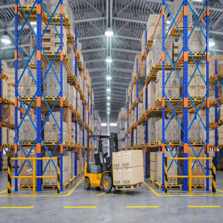 High Density Drive-in Pallet Rack Warehouse Storage System