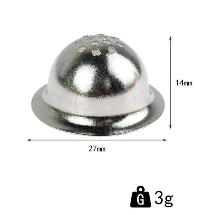 Stainless Steel Screen Replacement Bowl - 12-Hole Filter