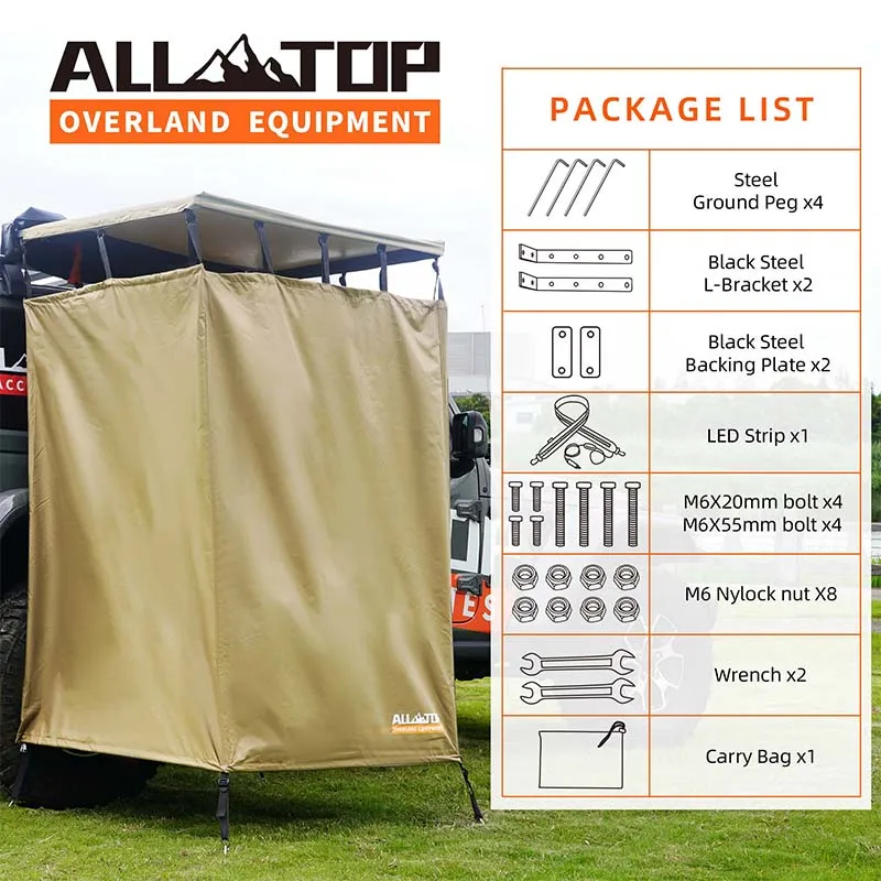 4x4/4wd/truck Reinproof Privacy Toilet Bath Shower Tent
