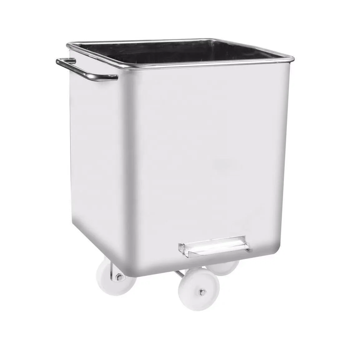 200L/500L Customized Stainless Steel Meat Trolley Buggy Cart for Meat ...