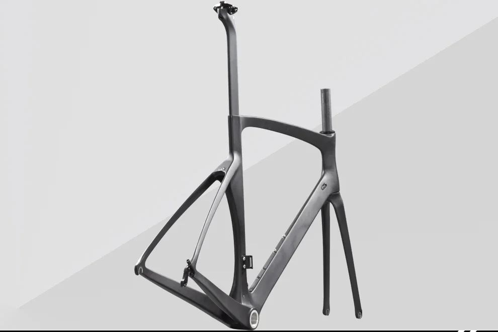 Full Carbon Fiber Road Bike Frame 700C V-Brake Di2 and Mechanical ...