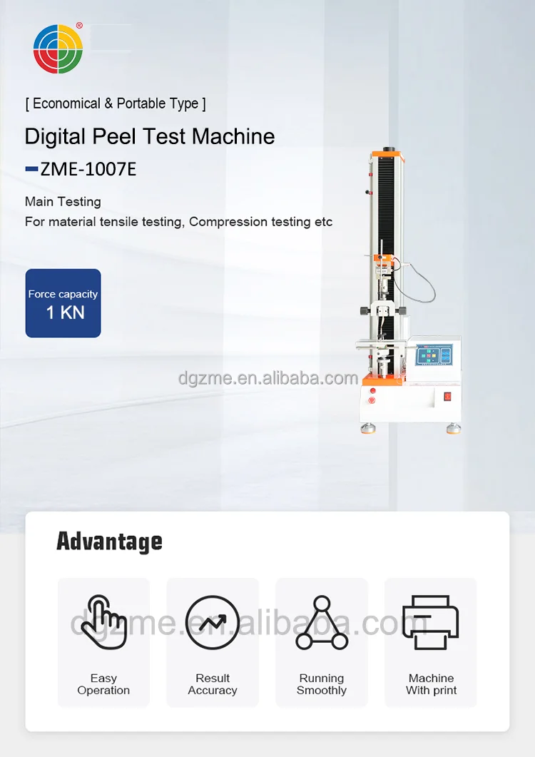Universal Testing Machine 180 Degree Electronic Adhesive Tape Label ...