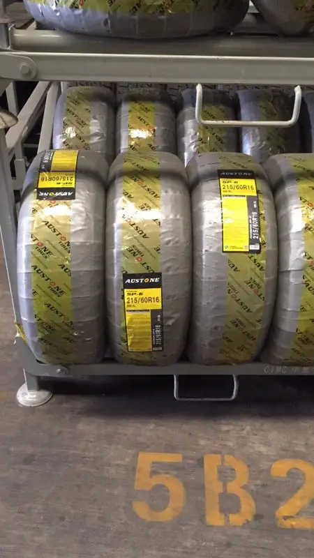 Austone Long Haul Steer And Trailer Truck Tire At35 Four Zigzag Main ...